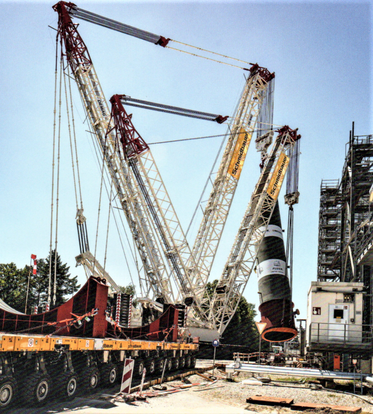 Kranbild Schmidbauer Demag CC 3800-1 - Autokran-Portal - Autokran ...