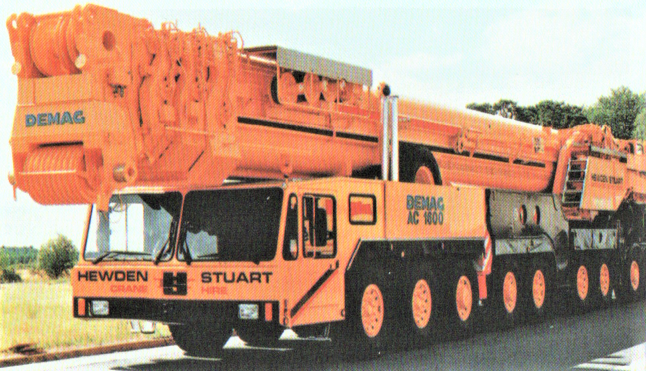 Kranbild Hewden -Stuart Demag AC 1600 - Autokran-Portal - Autokran ...