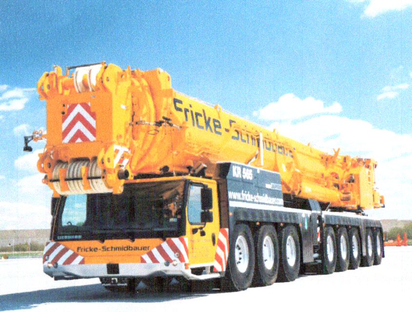 Kranbild Fricke Schmidbauer Liebherr LT 1650-8.1 - Autokran-Portal ...