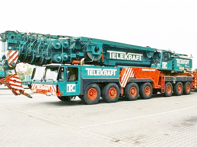 Kranbild Telekraft Duisburg Demag AC 1200 - Autokran-Portal - Autokran ...