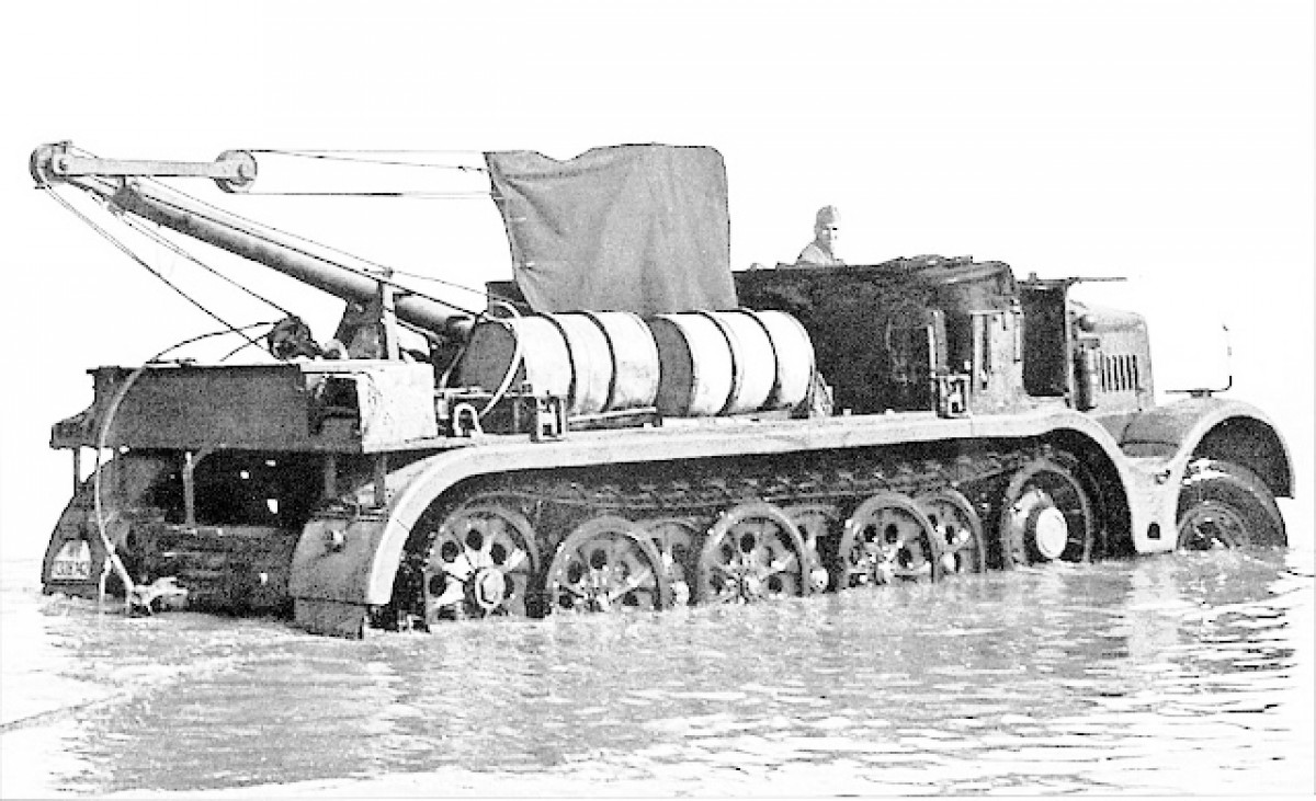 Kranbild Wehrmacht Krane Famo Sd.Kfz.9-1 Russland - Autokran-Portal ...