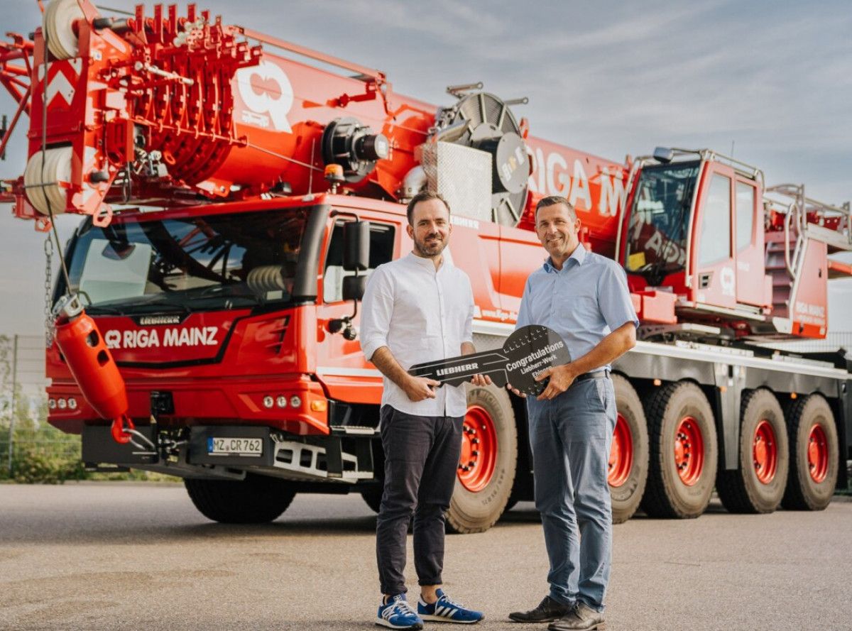 Kranbild Riga Mainz Liebherr uvm - Autokran-Portal - Autokran-Portal.com