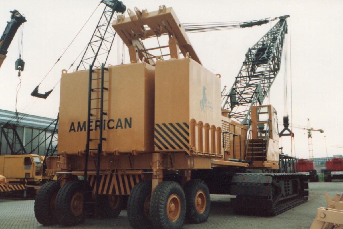 Kranbild American 11250 mit Sky Horse - Autokran-Portal - Autokran ...