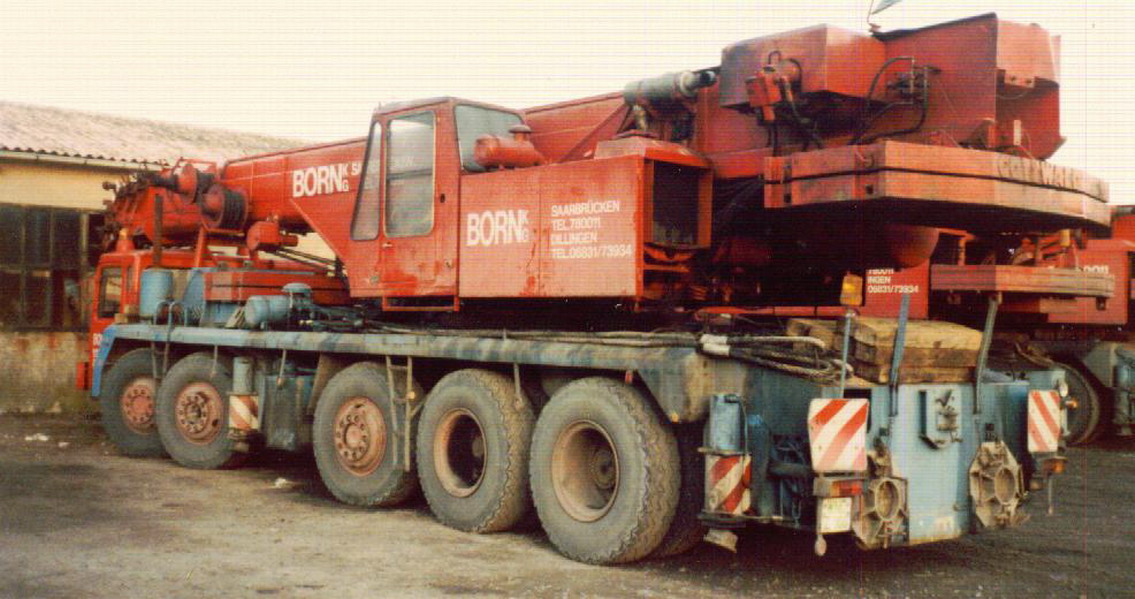 Kranbild Gottwald AMK 100 Born Saarbrücken - Autokran-Portal - Autokran ...