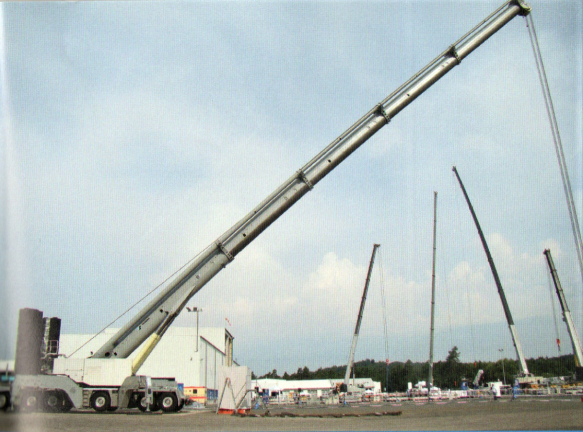 Kranbild Tadano Faun ATF 600G-8 5 Stück sollen wohl bald verschrottet ...