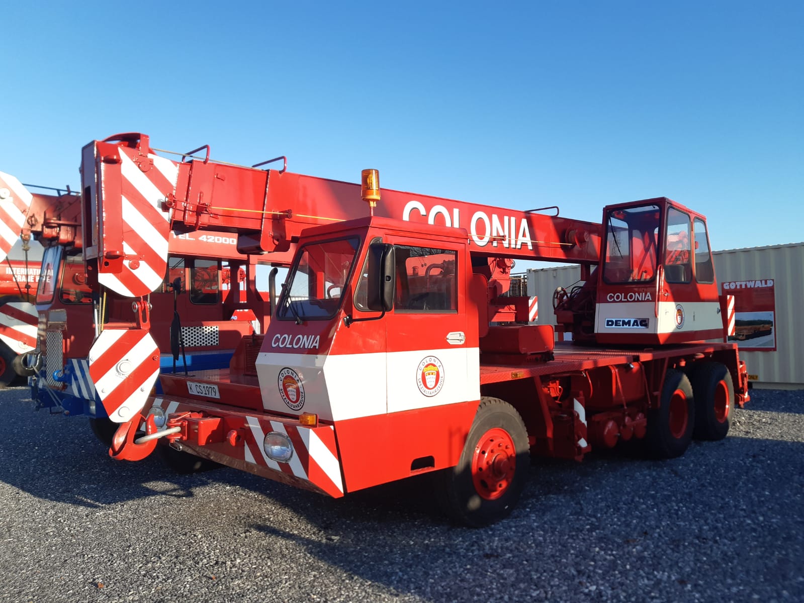 Kranbild Bracht Kran Museum v,Oli Colonia Demag HC40 auf spanischen ...