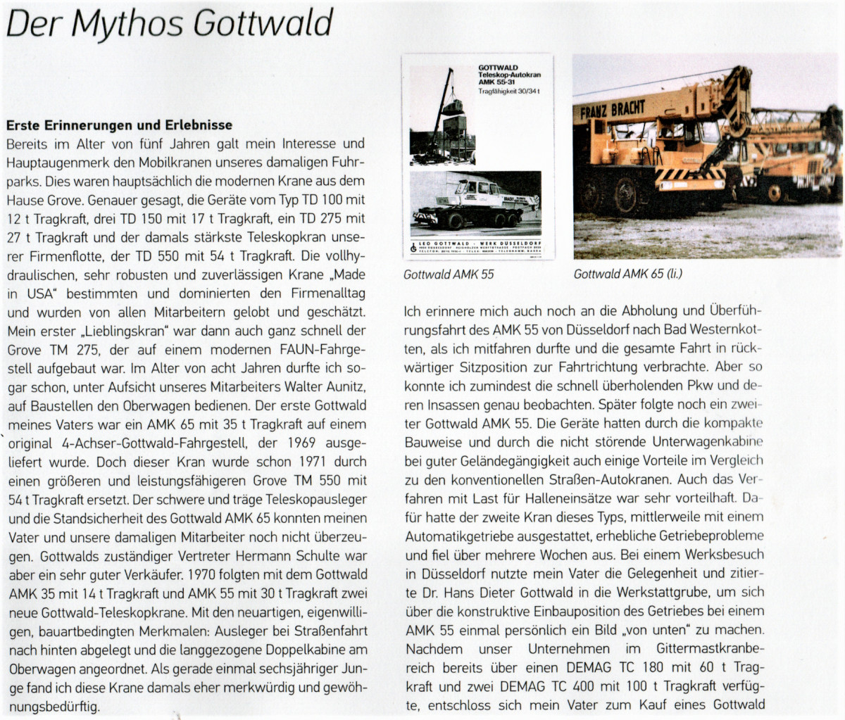 Kranbild Der Mythos Gottwald von Dirk Bracht Wirklich lesenswert ...