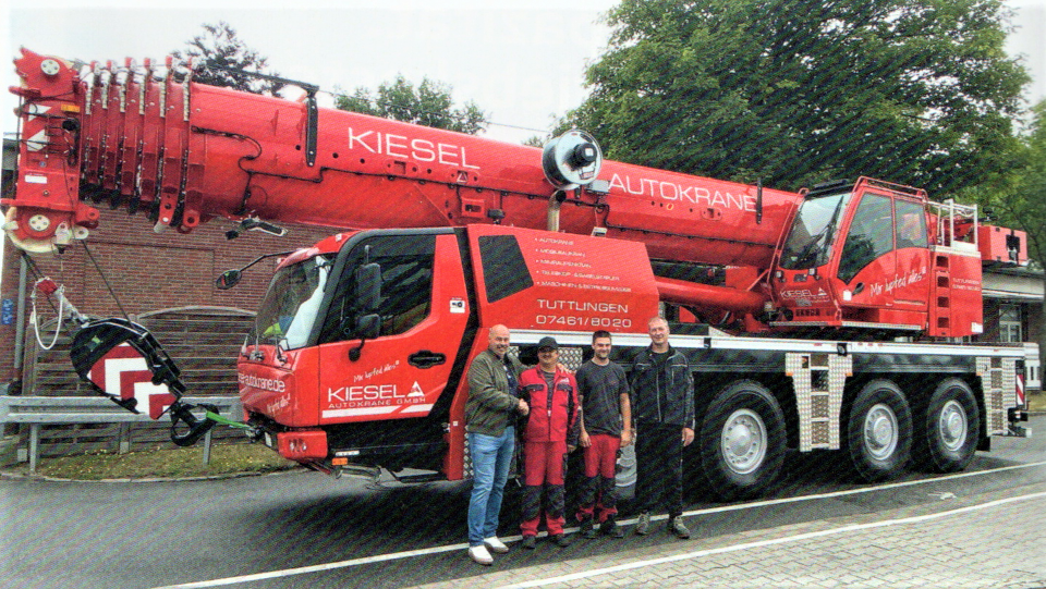 Kranbild Kiesel Autokrane Tuttlingen Grove GMK 4100L-2 - Autokran ...