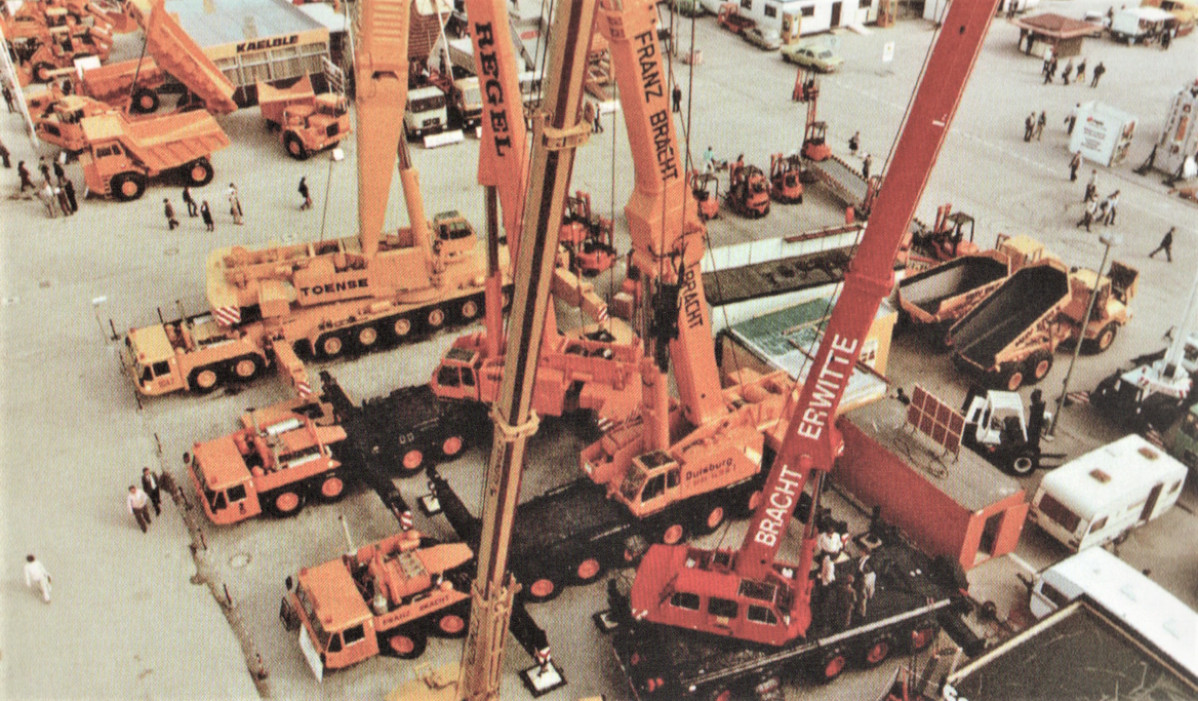 Kranbild Gottwald Stand Hannover 1983 Toense/Regel/Bracht - Autokran ...
